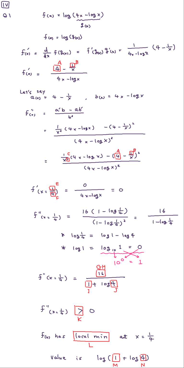 2010年 第1回 日本留学試験 数学 コース2 (上級コース) 解答／2010 1st EJU Mathematics Course 2 ...