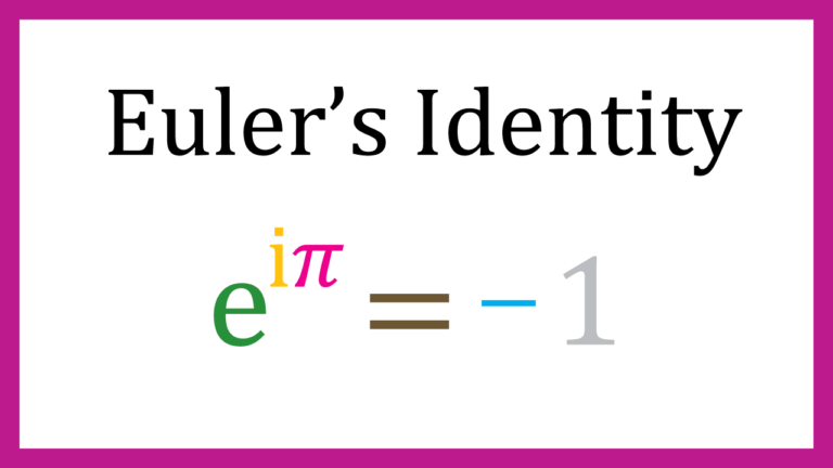 Euler’s Identity | KAZELAB